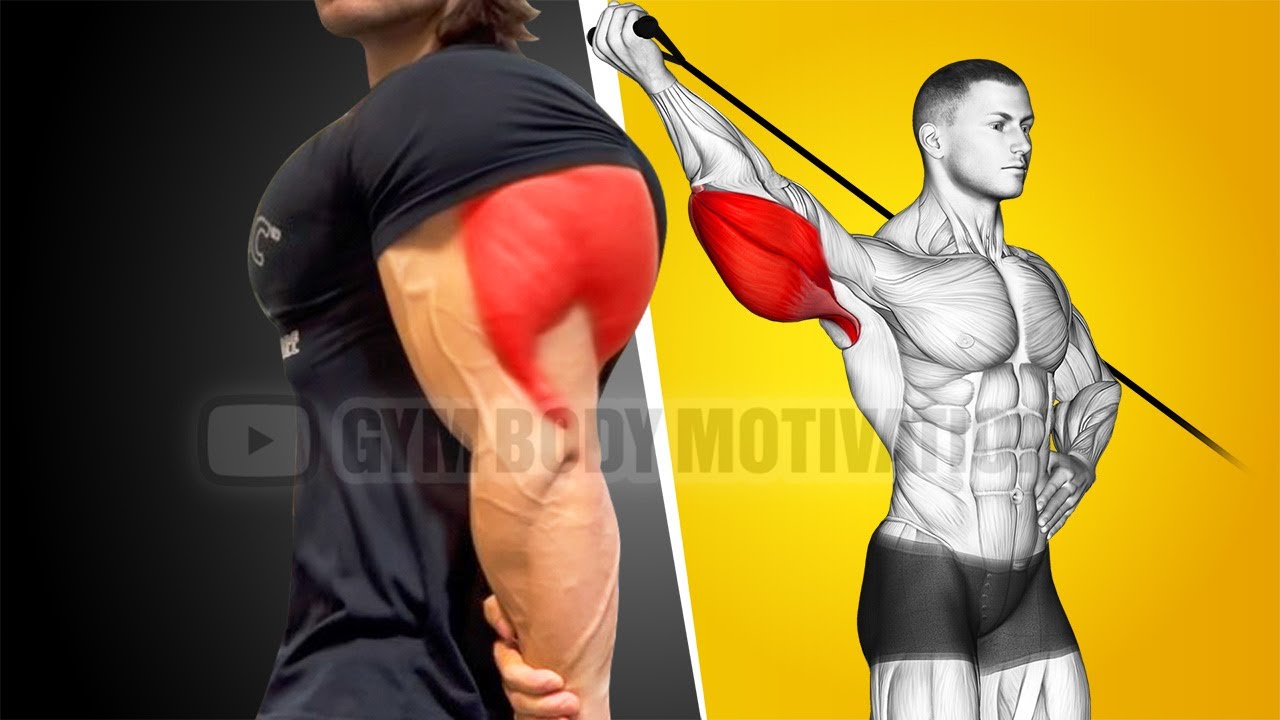 Best Triceps Workout at Gym with Cable Only - YouTube