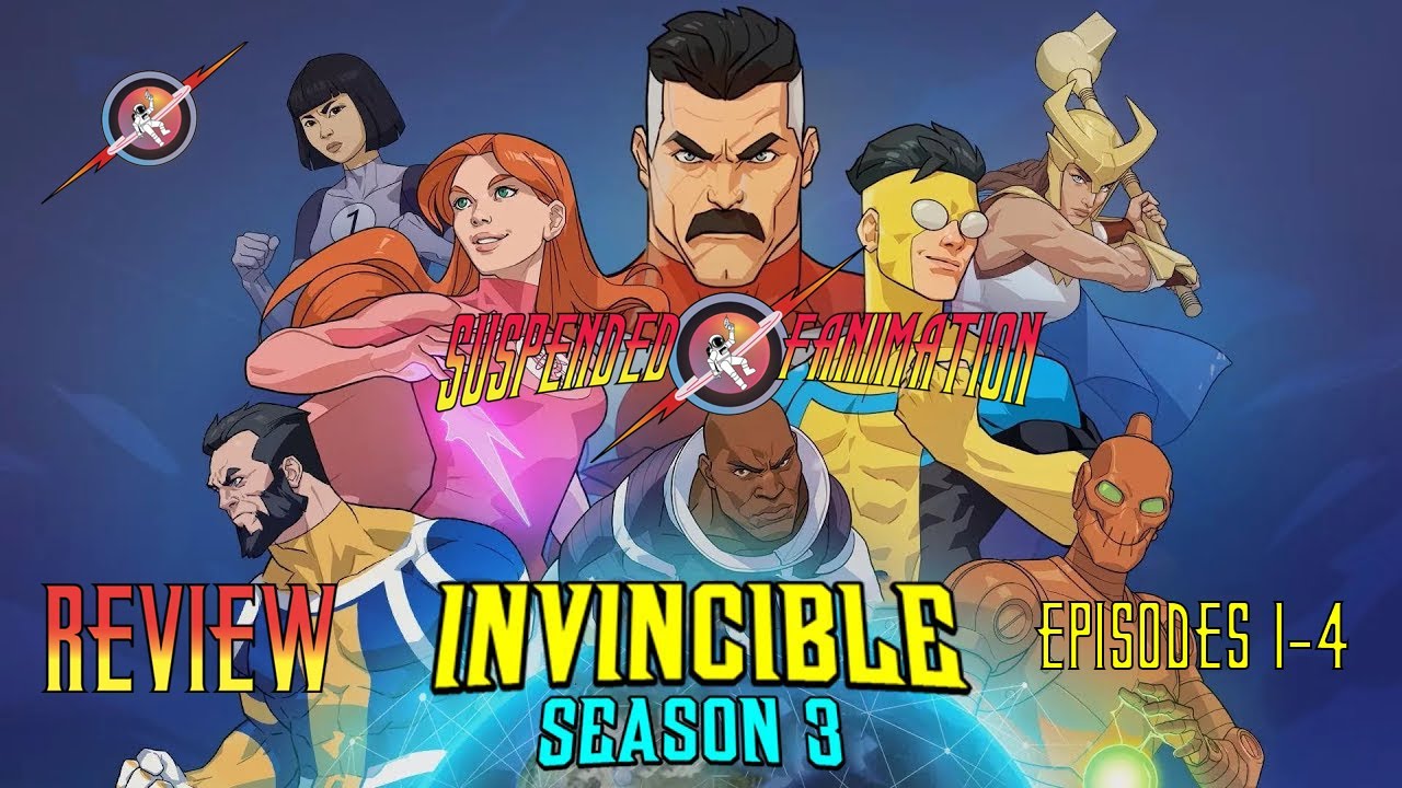 Invincible S03E01-04 - Review - YouTube
