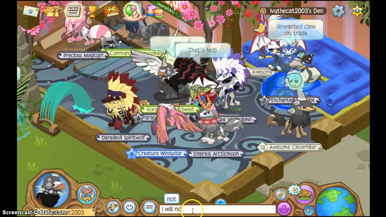 Animal Jam - Trading friday! + Party?! - YouTube