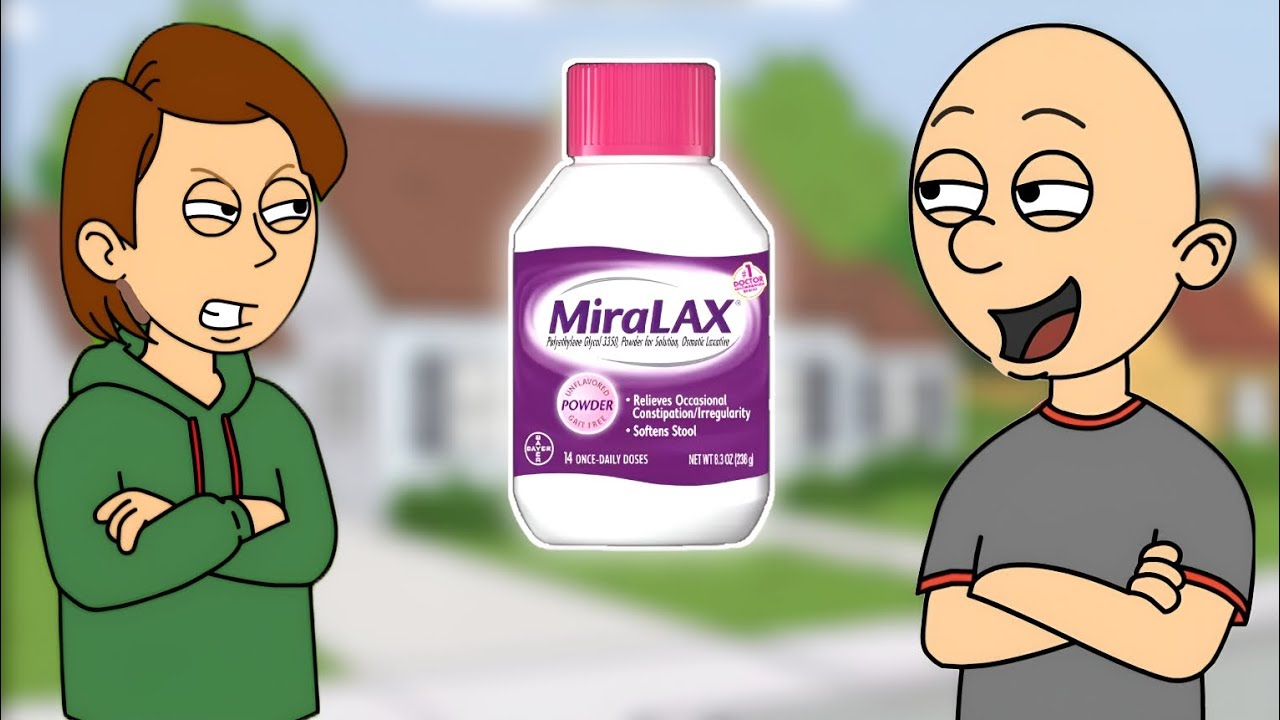 Classic Caillou Puts Laxatives in Boris Coffee/Grounded - YouTube