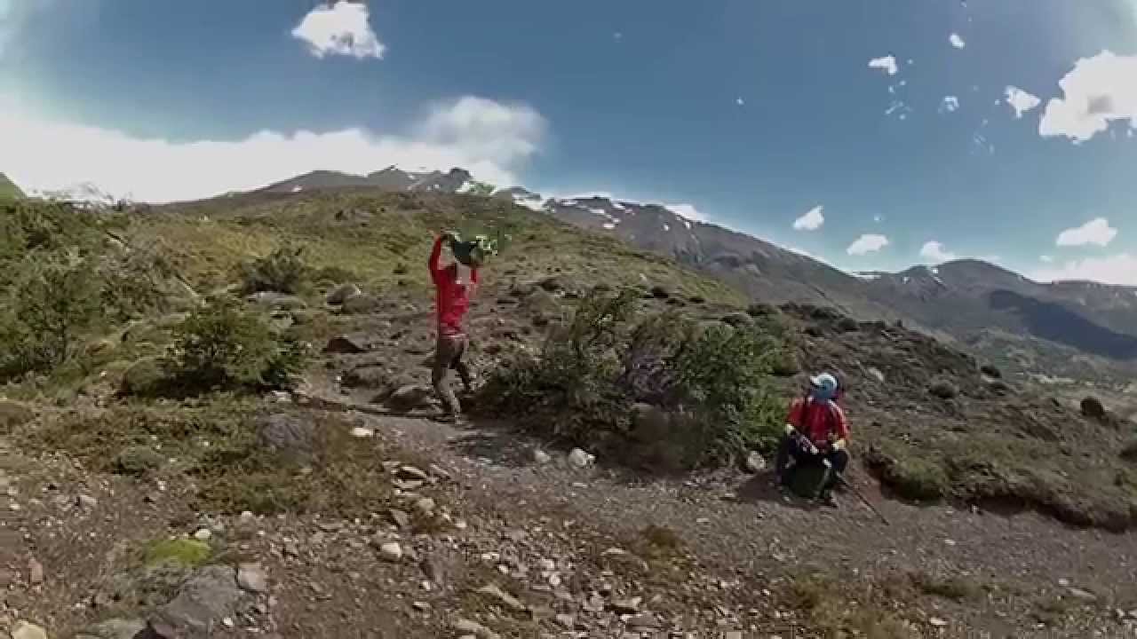 Trail running in Patagonia - YouTube