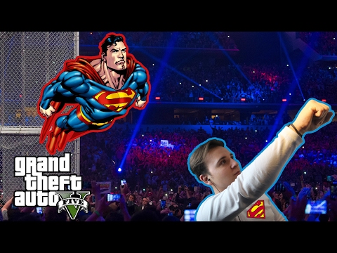SUPERMAN KAFES DÖVÜŞÜNDE ! (GTA5 Mod)