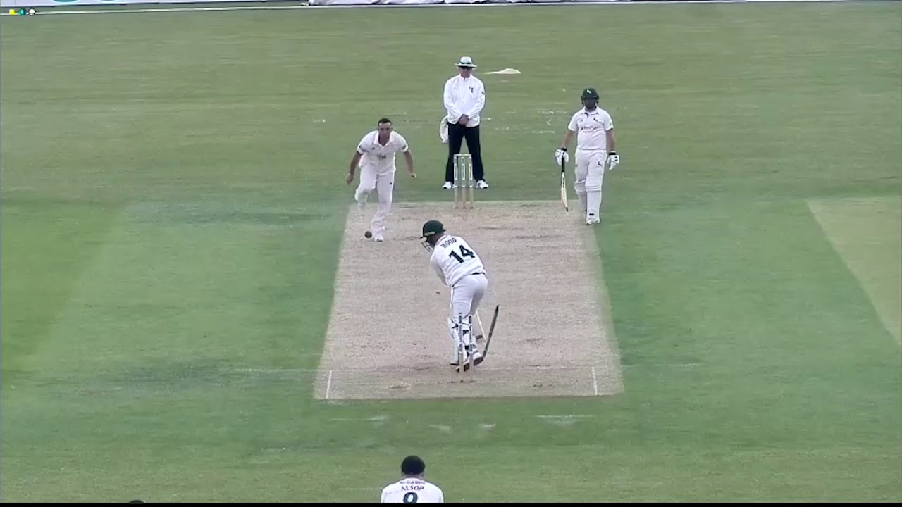 Wicket Of The Day: The Definition Of Top Of Off - YouTube
