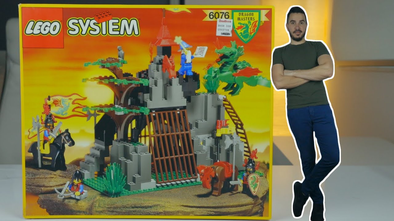 300alatt-lego System 6076 Dark Dragon's Den - YouTube