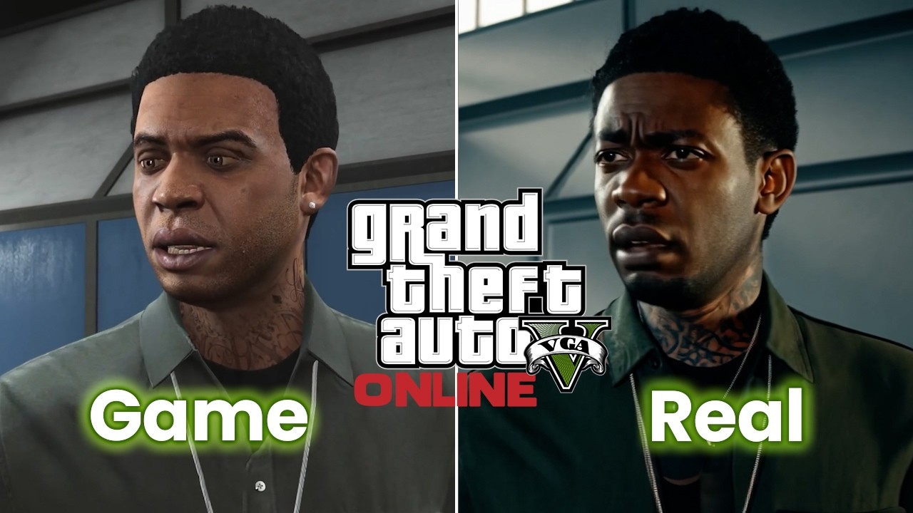 GTA 5 Online Characters Brought to Life with Ultra-Realistic Graphics ...