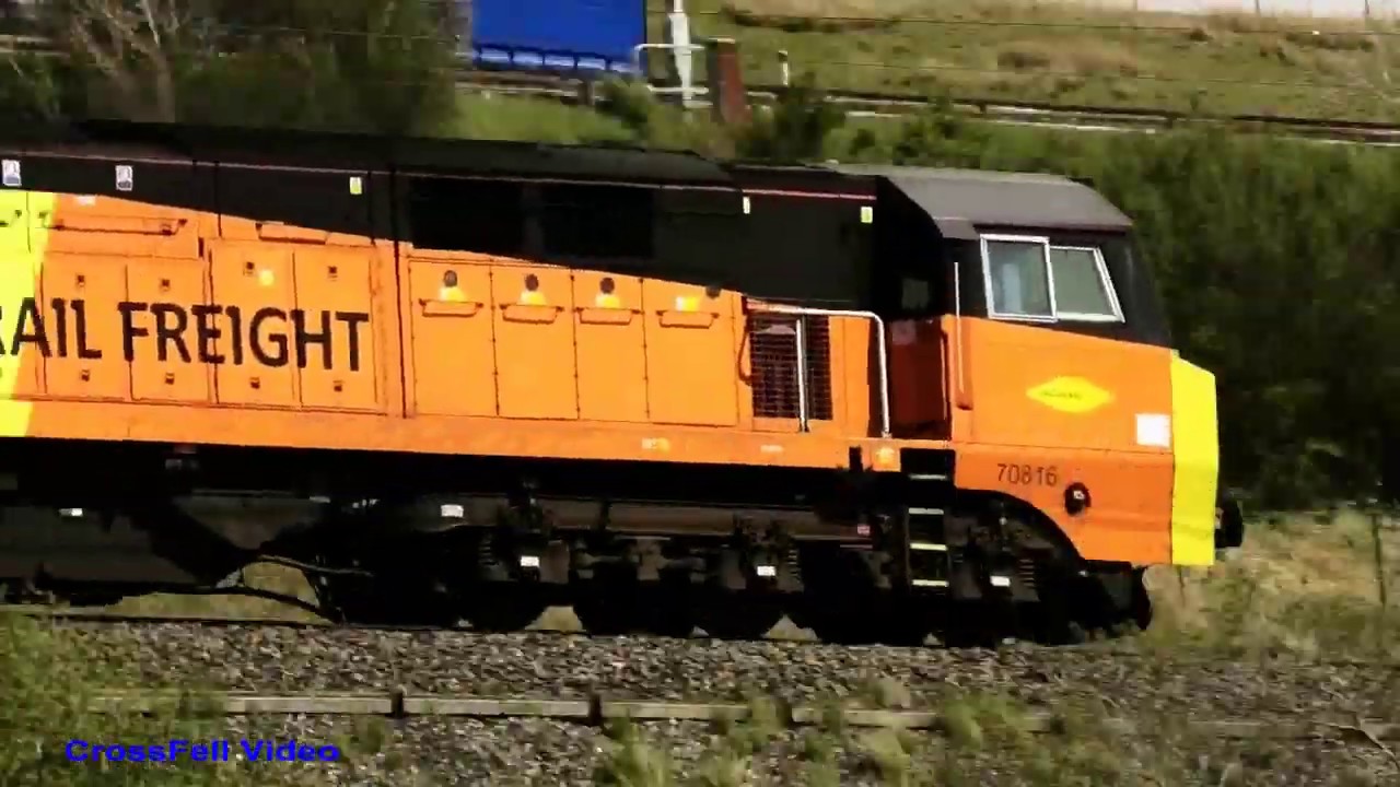 Trans Pennine Express and Colas Class 70 on Shap Bank. - YouTube