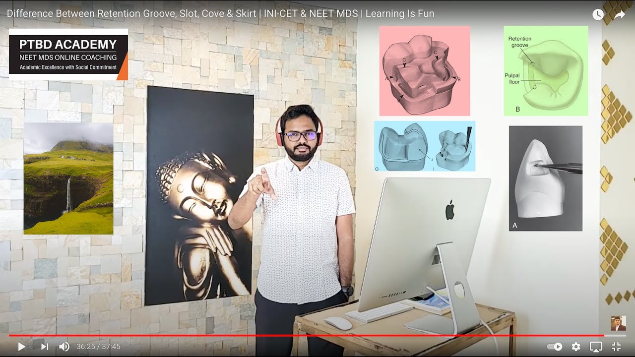 Difference Between Retention Groove, Slot, Cove & Skirt | INI-CET ...