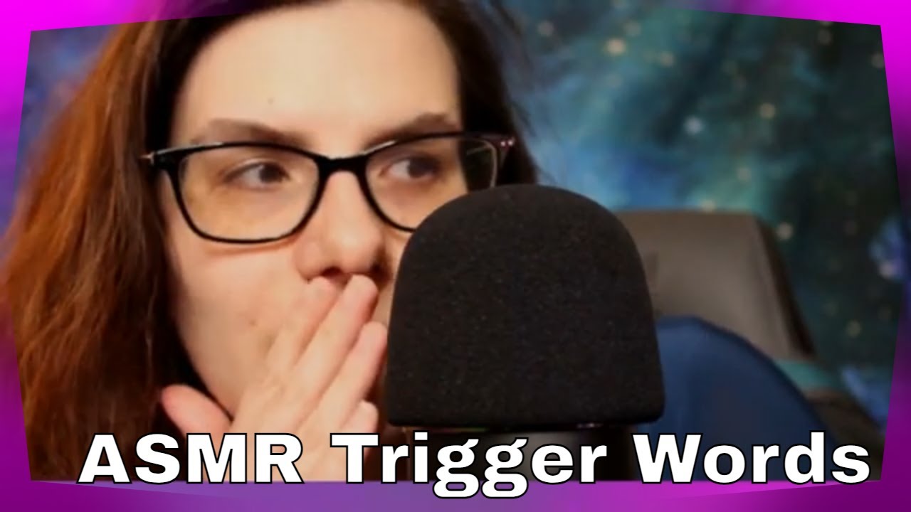 ASMR Trigger Words || Points, Sleep, Tingles, Click Clack, Relax, and ...