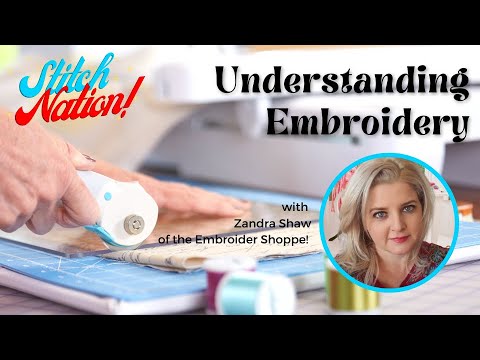 Understanding Embroidery with Zandra Shaw! | Stitch Nation Episode 9 ...