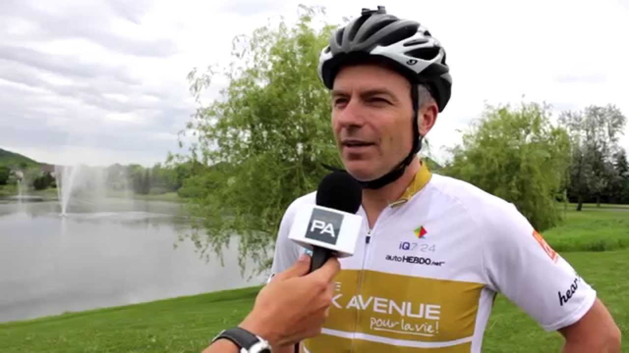 Grand Défi Pierre Lavoie 2014 - Benoît Perreault - YouTube