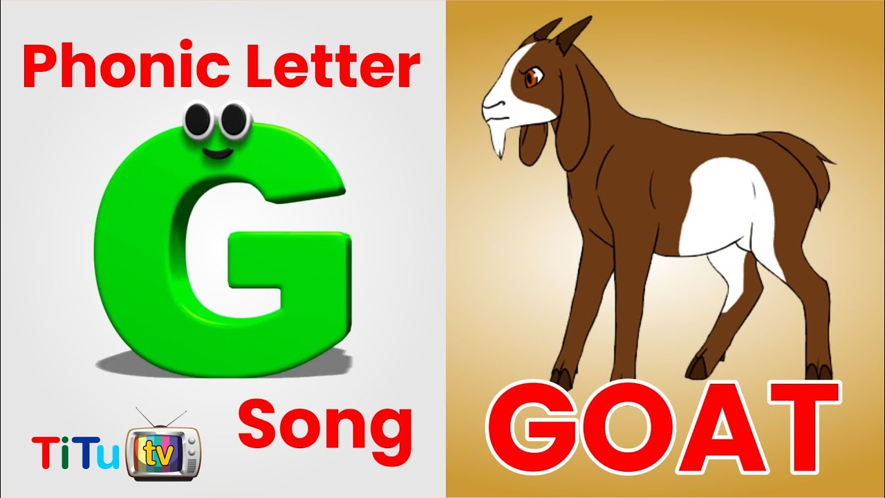 Phonics Letter- G | Alphabet Song For Children | Videos For Toddlers ...