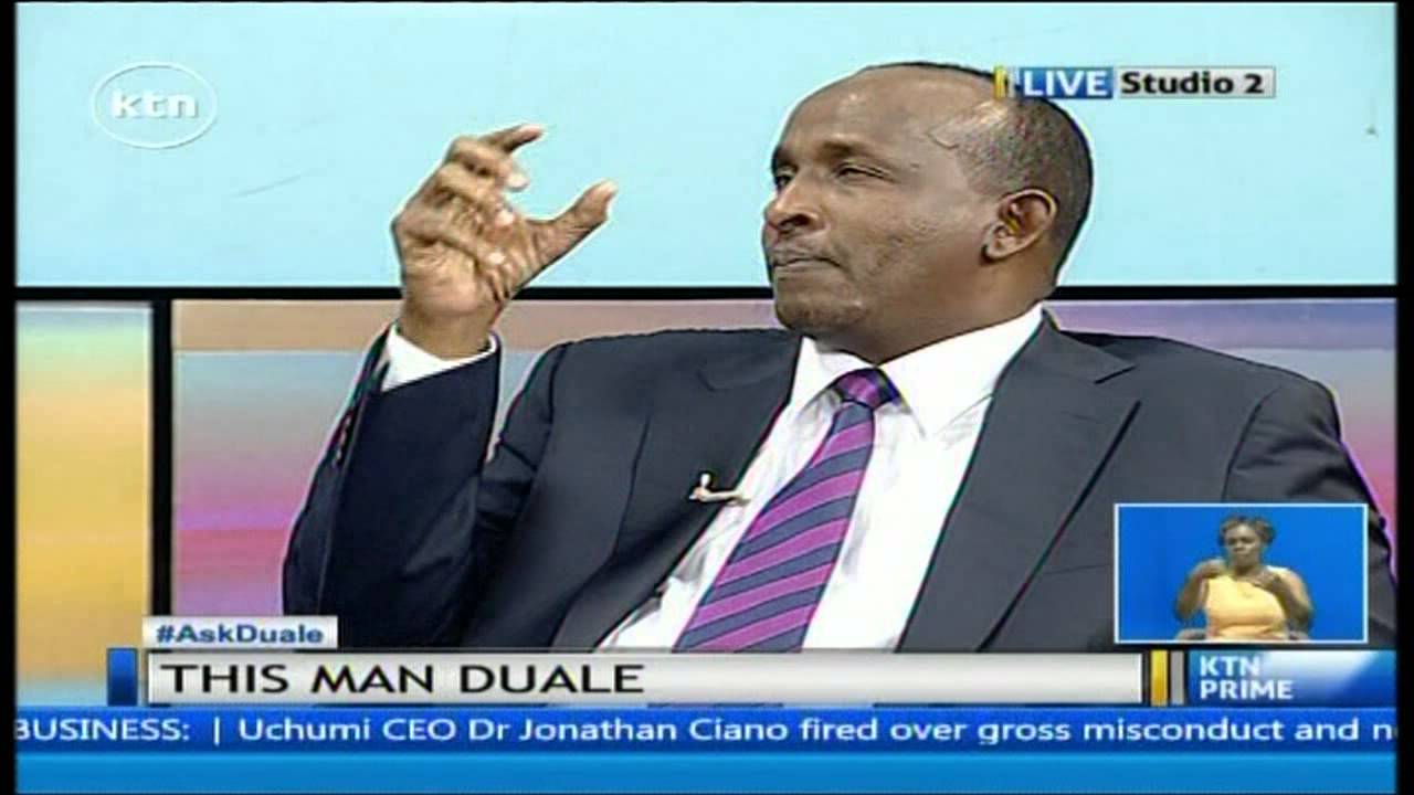 ASKE DUALE: Hon. Adan Duale defends the position of Jubilee in National ...