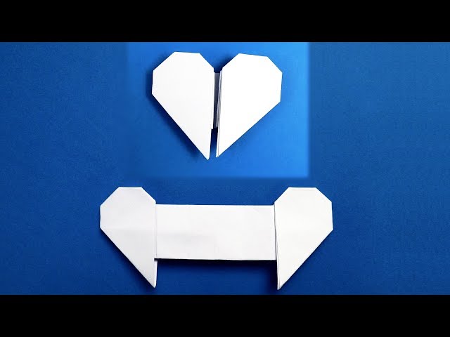 Origami Heart Note Paper