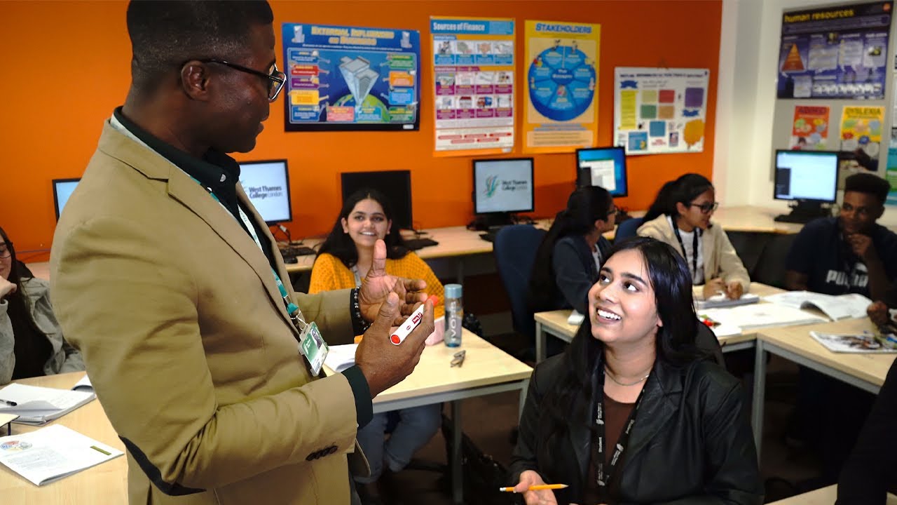Business at West Thames College - YouTube