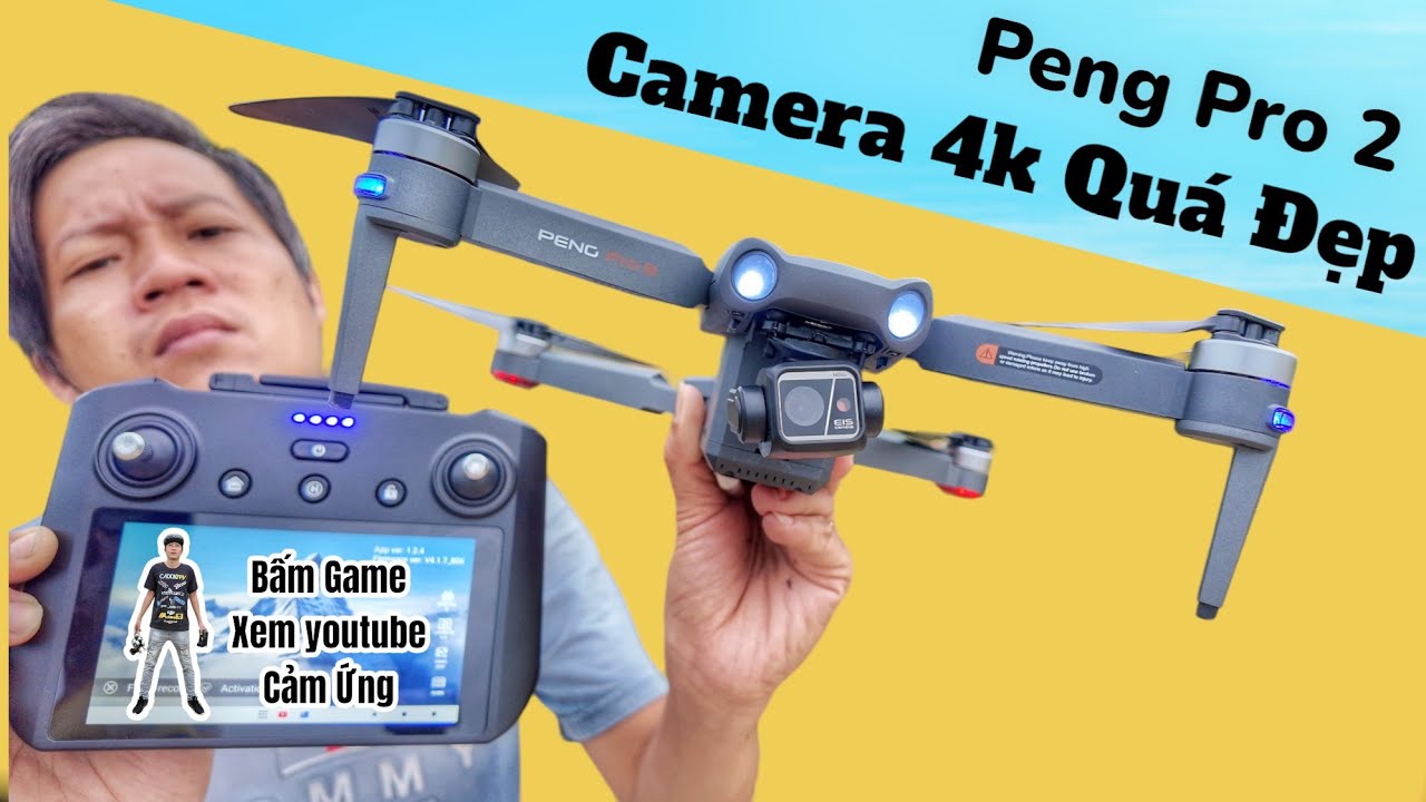 Flycam Peng Pro 2 Review Siêu Chi Tiết - Camera 4k quá đẹp - Sóng Tốt ...