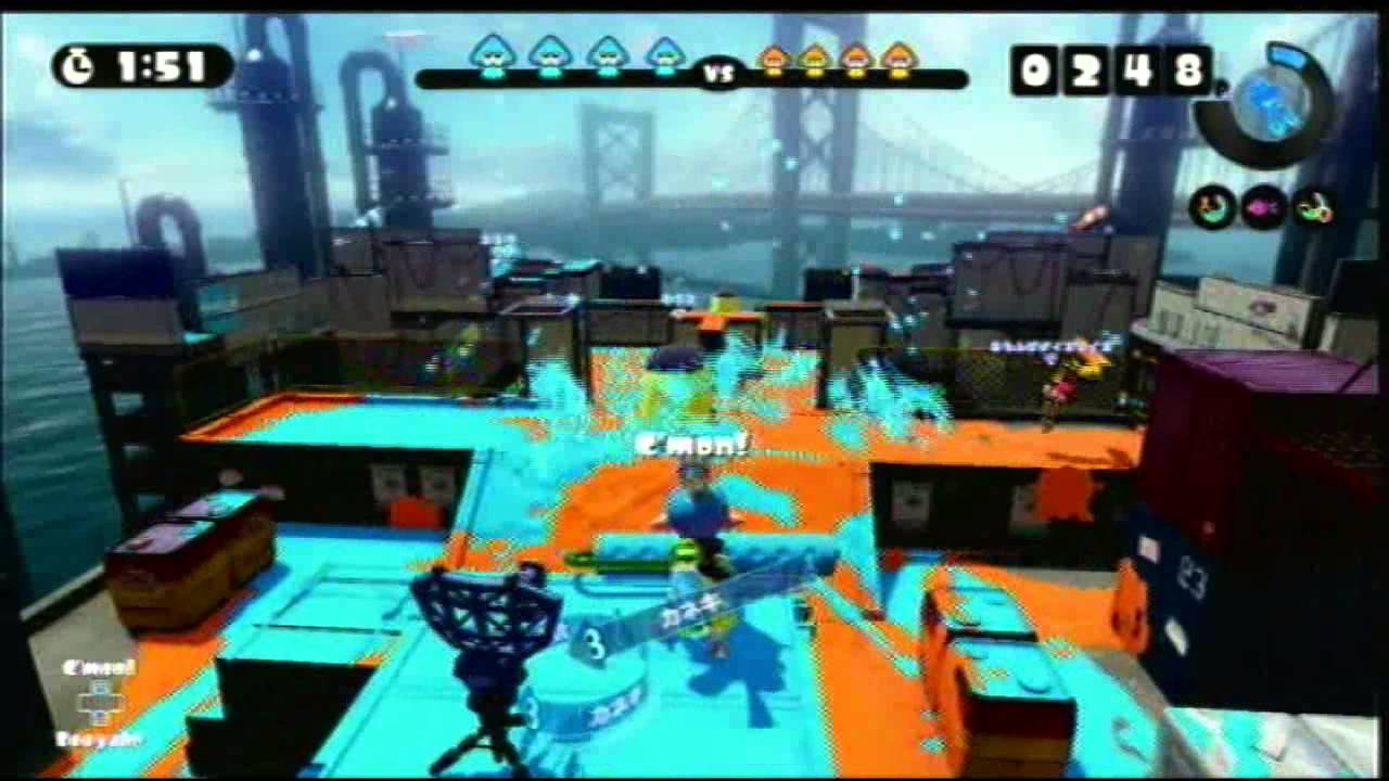Splatoon Turf Wars: Saltspray Rig, Krak-On Splat Roller 1 (No ...