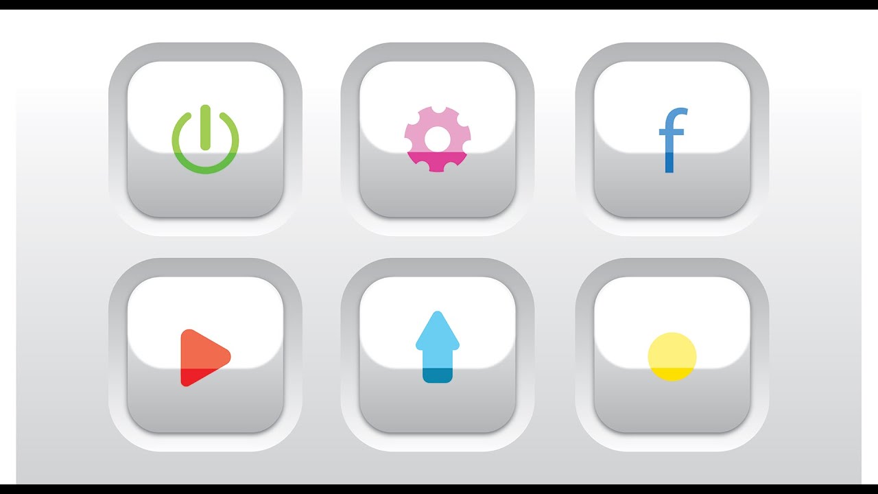 ADOBE ILLUSTRATOR TUTORIAL | 3D BUTTONS - YouTube