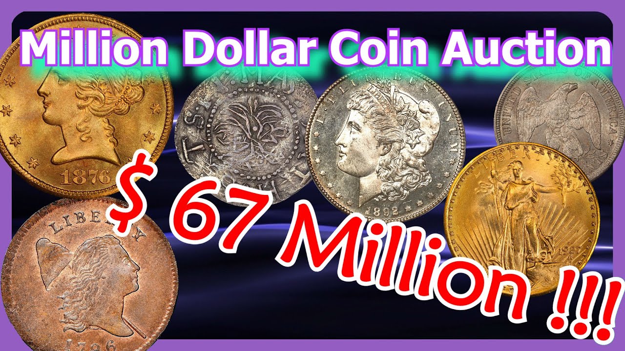 $67 Million Rare Coin Auction Sets New Records - YouTube