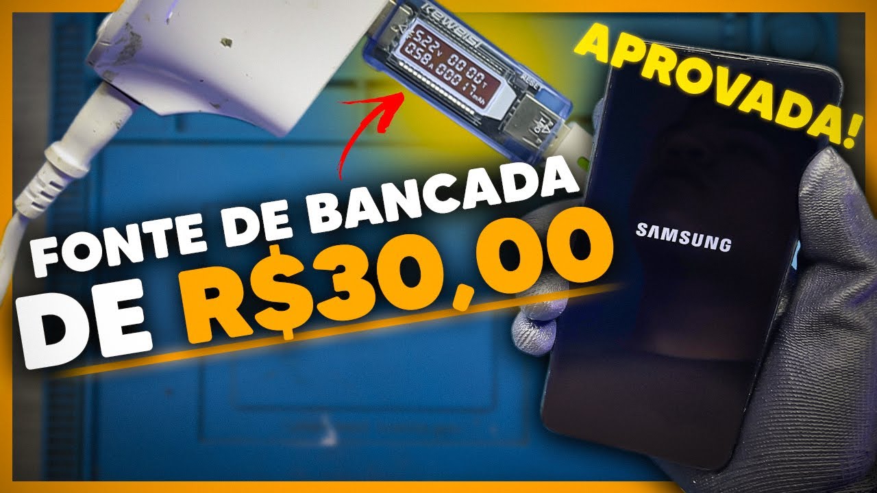 Como Fazer Uma Fonte De Bancada Com 30 Reais! (Barato E Fácil) | AxTudo