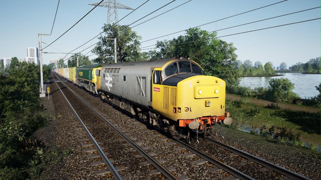 Train Sim World 5 British Rail Class 37 English Electric Type 3 AWS ...