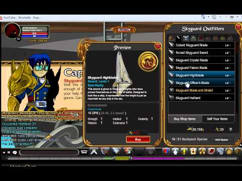 aqw sky pirate event - YouTube