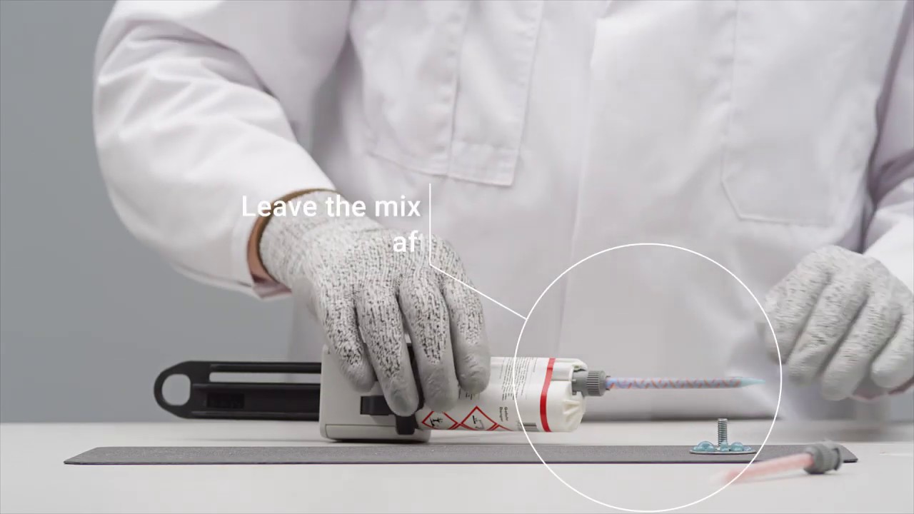 The use of 2K adhesives - ergo - YouTube