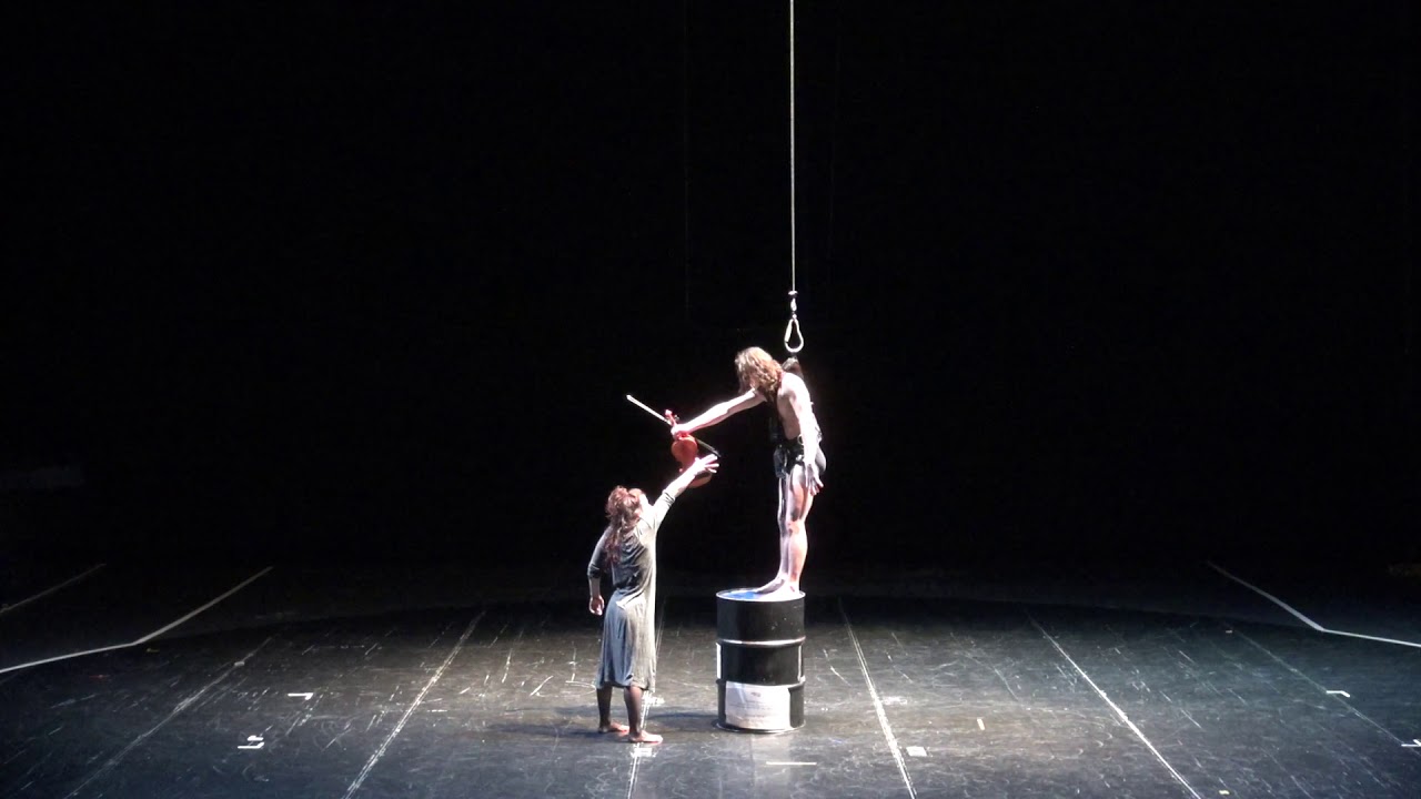 "Objets Perdus" Contortion and Violin - Giulia SCAMARCIA, Célien PINON ...