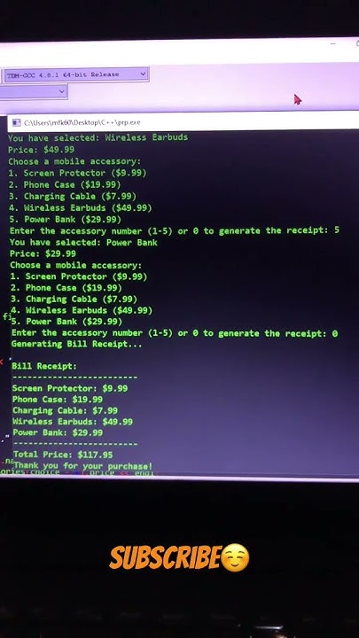 accessories bill IDE dev c++ #devcpp - YouTube