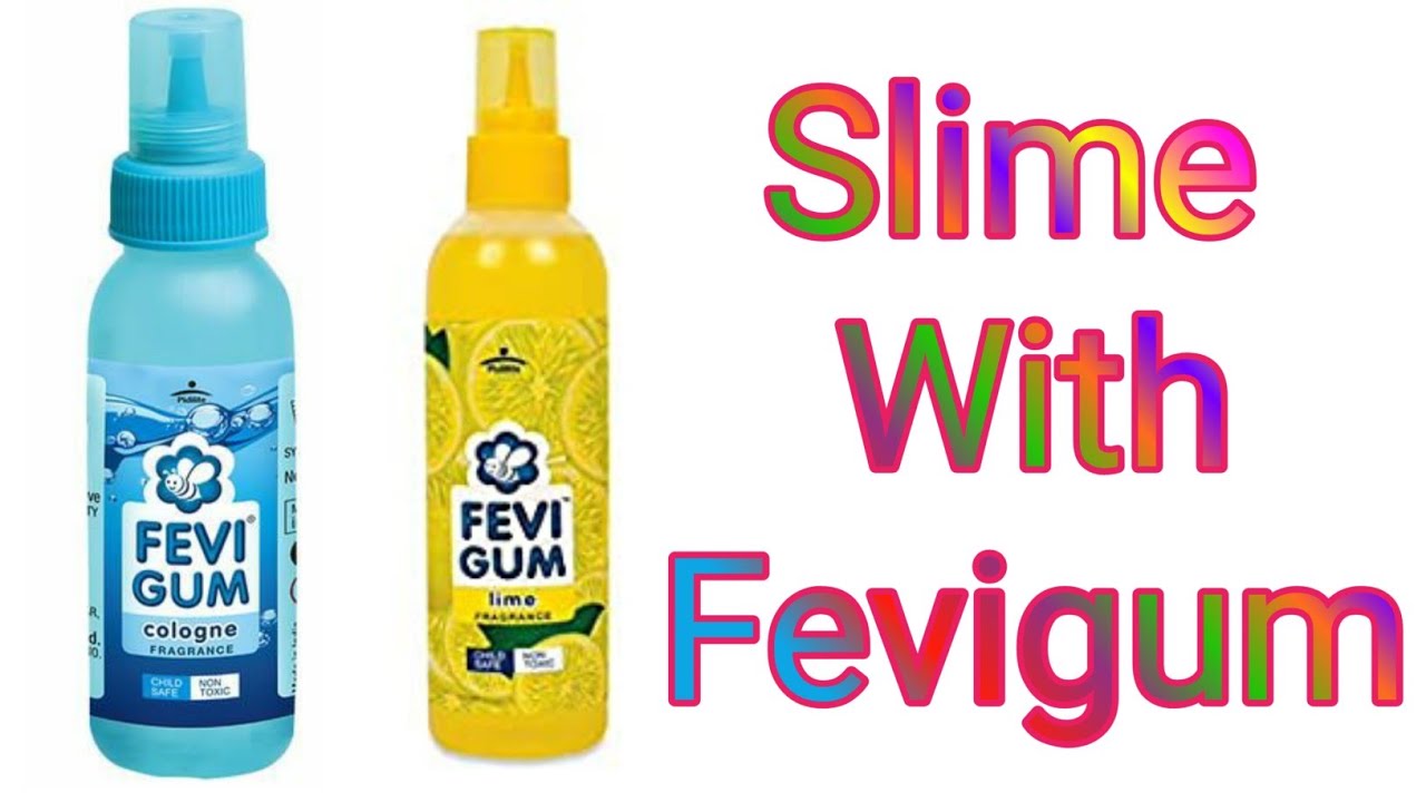 How to make slime at home | Slime making with Fevigum | Slime with Ven ...