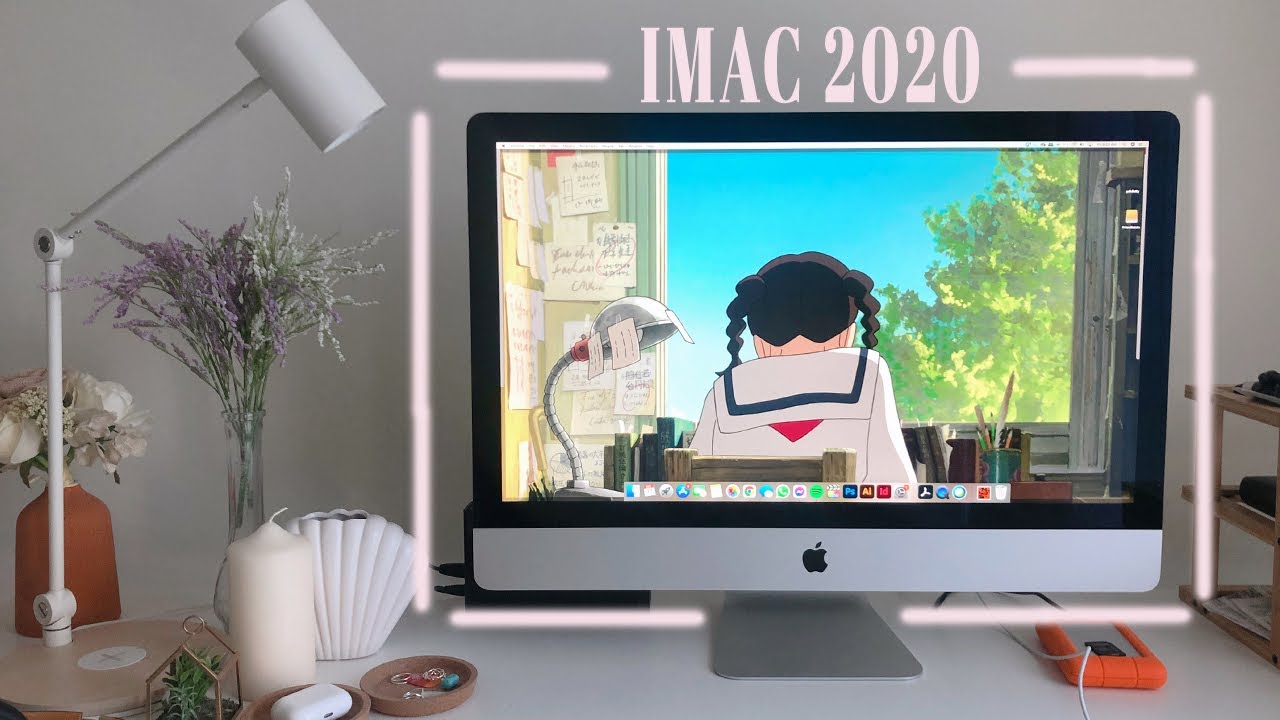 iMac 27 unboxing and setup + Customize your Desktop Folder Icons easily ...