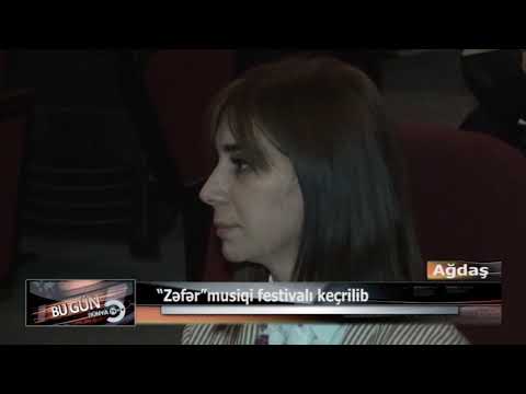 1 Ağdaşda Zəfər musiqi festivalı keçrilib
