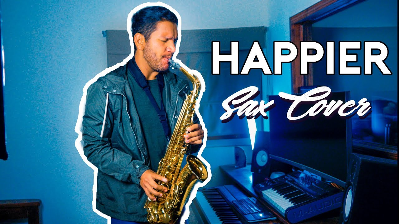 Happier - Marshmello (Sax Cover) by Samuel Solis Ft. Bastille - YouTube