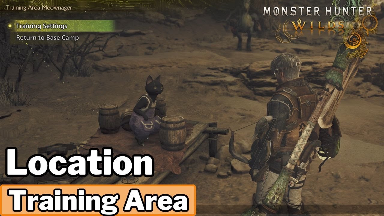 Training Area Location - Monster Hunter Wilds - YouTube