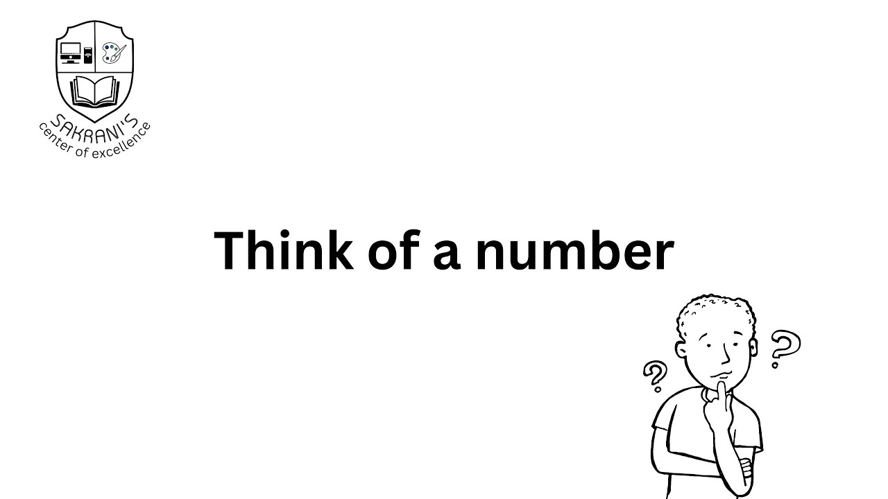 Think of a number!! - YouTube
