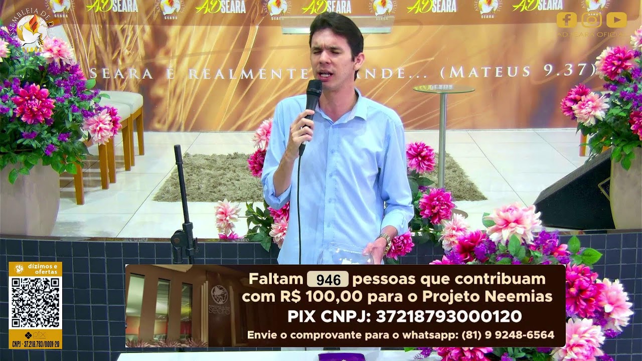 PROJETO NEEMIAS - 02/10/2024 | [HD] - YouTube