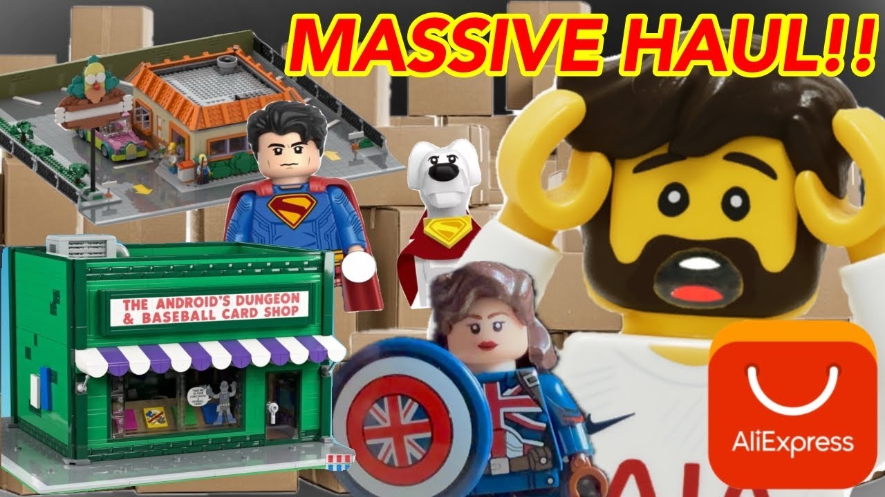 AliExpress LEGO Haul! | Cheap LEGO Finds & Minifigures - YouTube