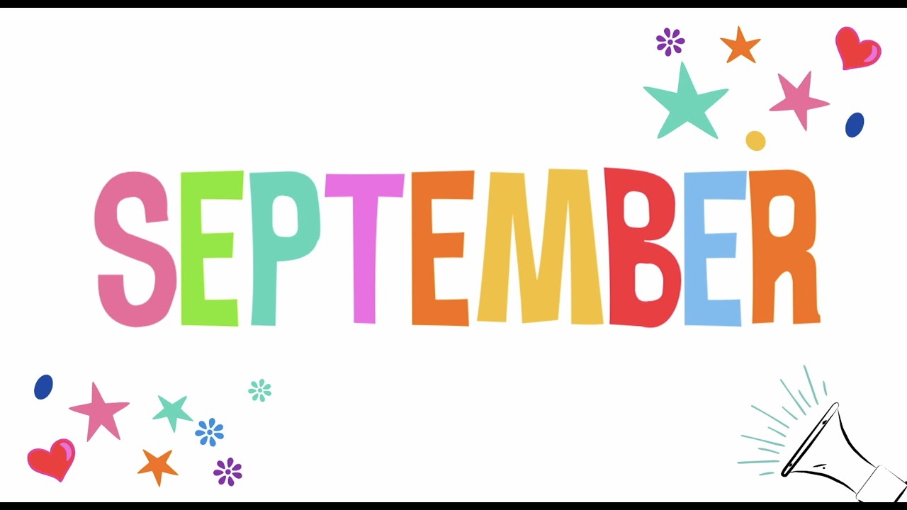 Months of the year - September! - YouTube