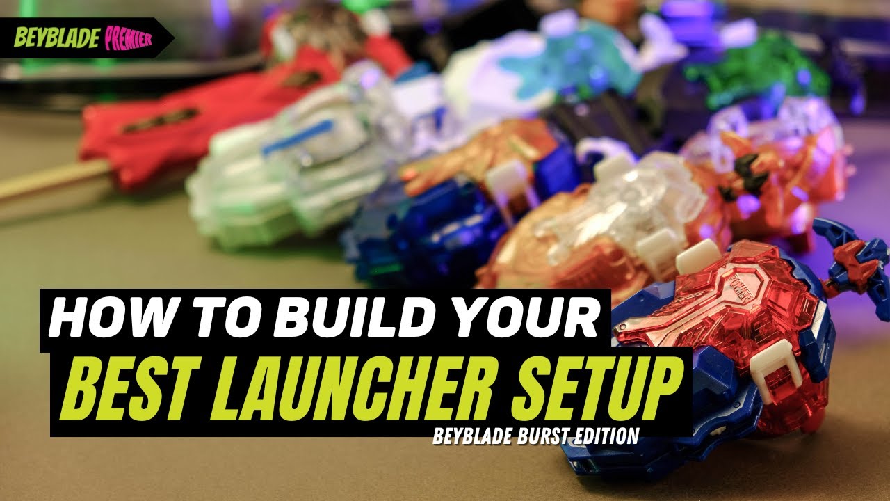 Learn To Build Your Best Beyblade Burst Launcher Setup? Satisfying ASMR ...