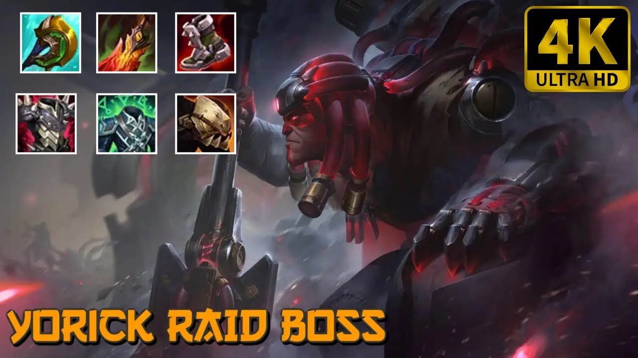 🎮 [4K] League of Legends - Yorick TOP | Gameplay 4K60fps [ No ...