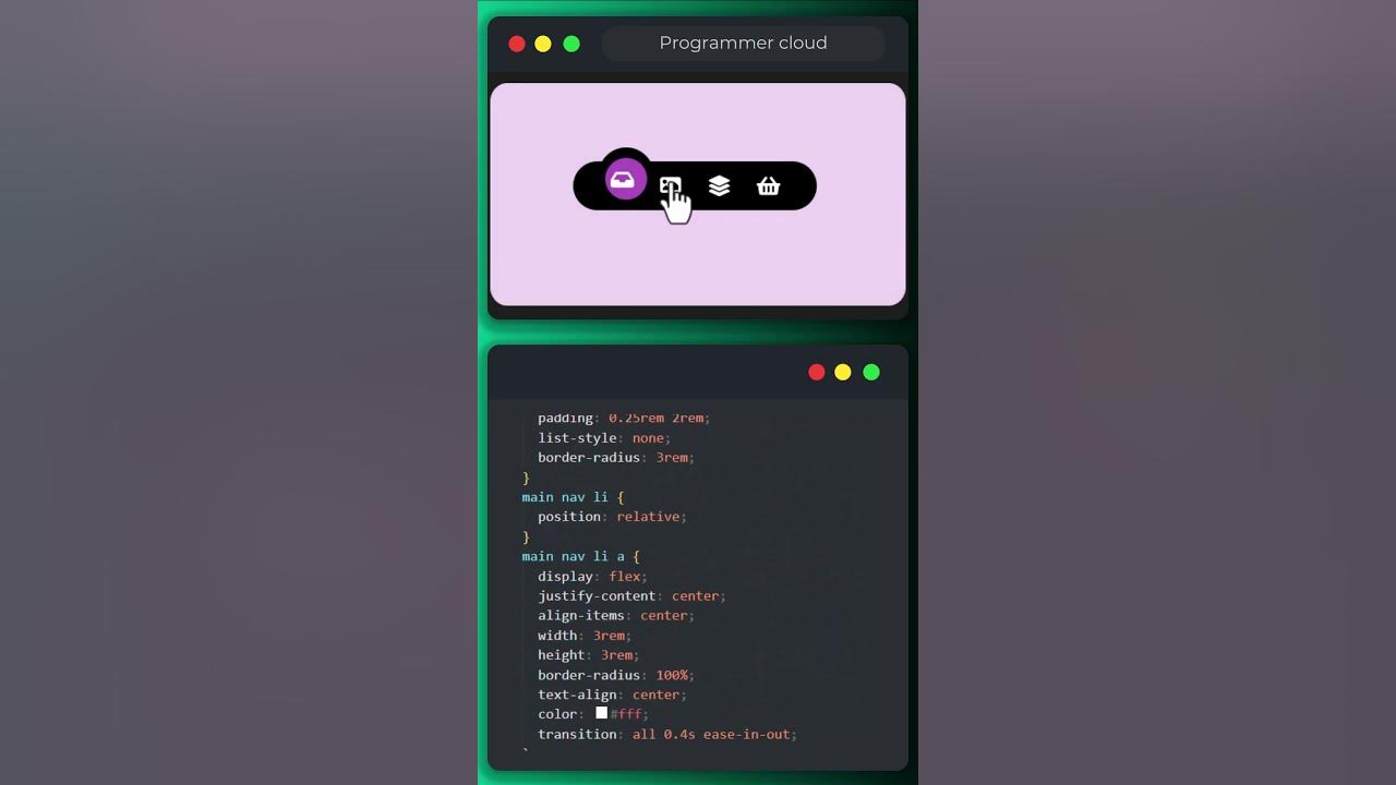🌟📊 Create an Animated Tabbar Menu with HTML & CSS - YouTube