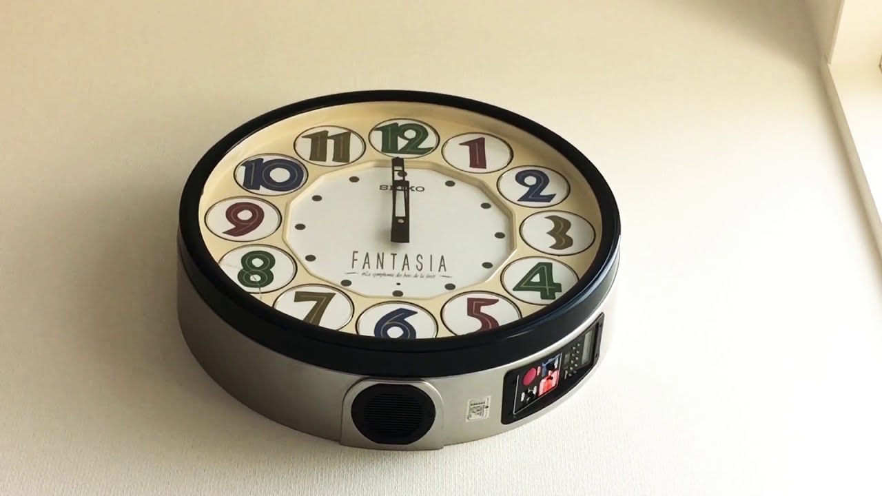 【SEIKO】ファンタジア RE540M 3匹のこぶた - YouTube