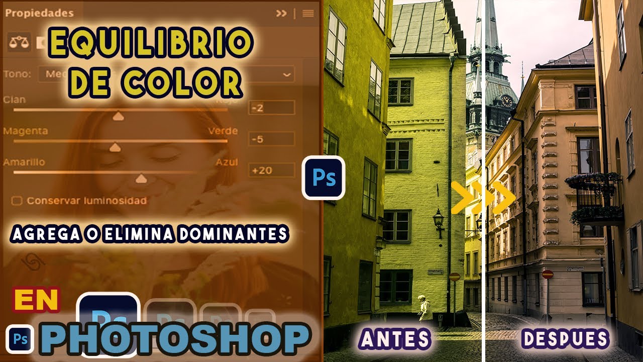 🔴 Equilibrio de Color y Tonalidades/Elimina o Agrega Dominantes De ...