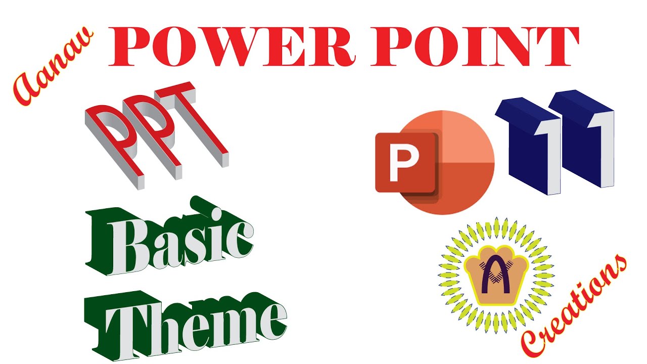 How to Use Basic PPT Theme In Powerpoint | basic PPT Theme Kaise use ...