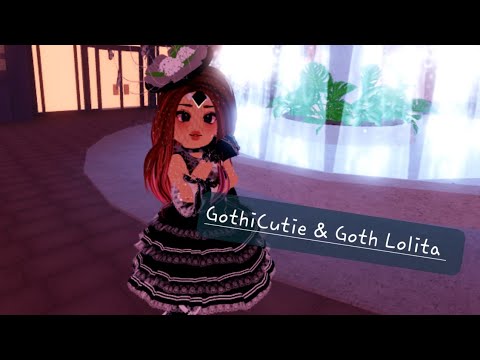 Set Review: GothiCutie & Goth Lolita (Royale High) - YouTube