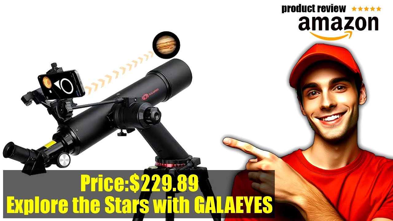 Buy Telescope,GALAEYES Smart Telescope 600x92mm AZ w/Star-Finding ...