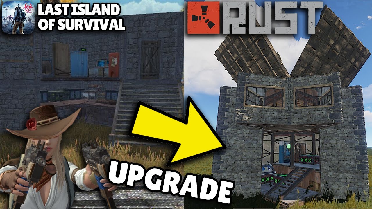 Fiz a BASE BUNKER do LAST ISLAND no RUST! - RUST - YouTube