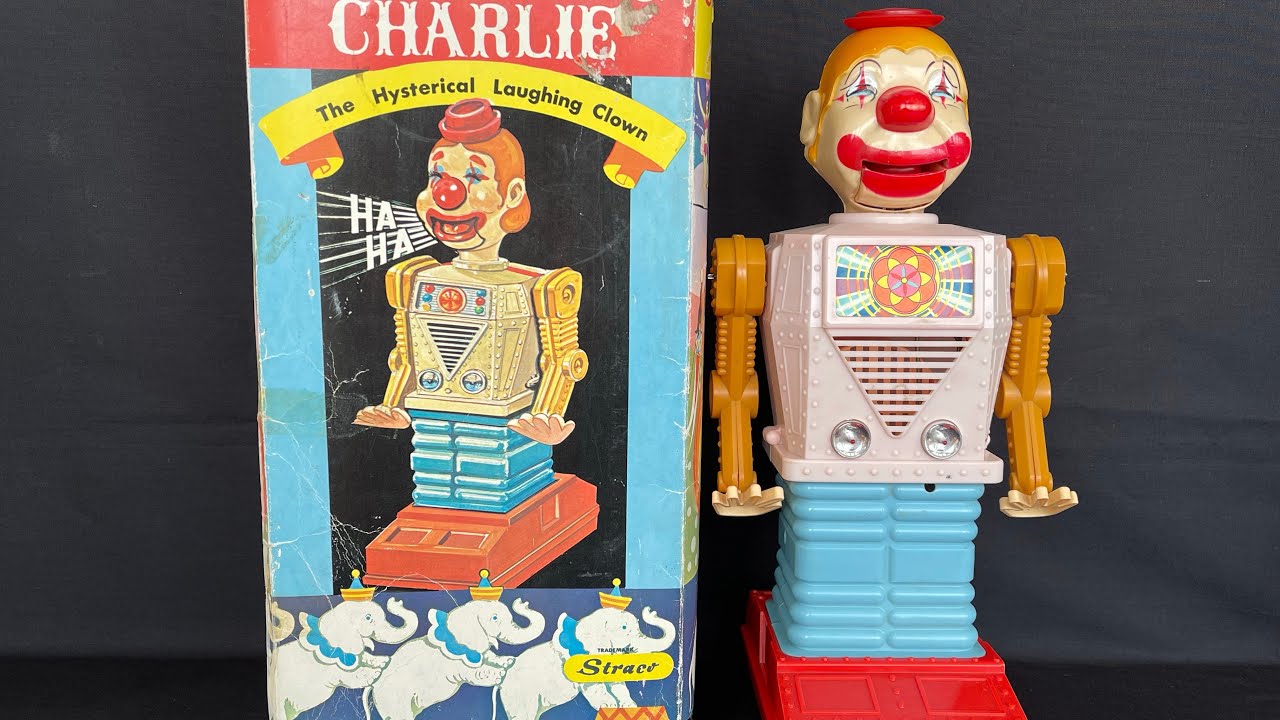 Chuckling Charlie - The Hysterical Laughing Clown, Japan Battery Op ...
