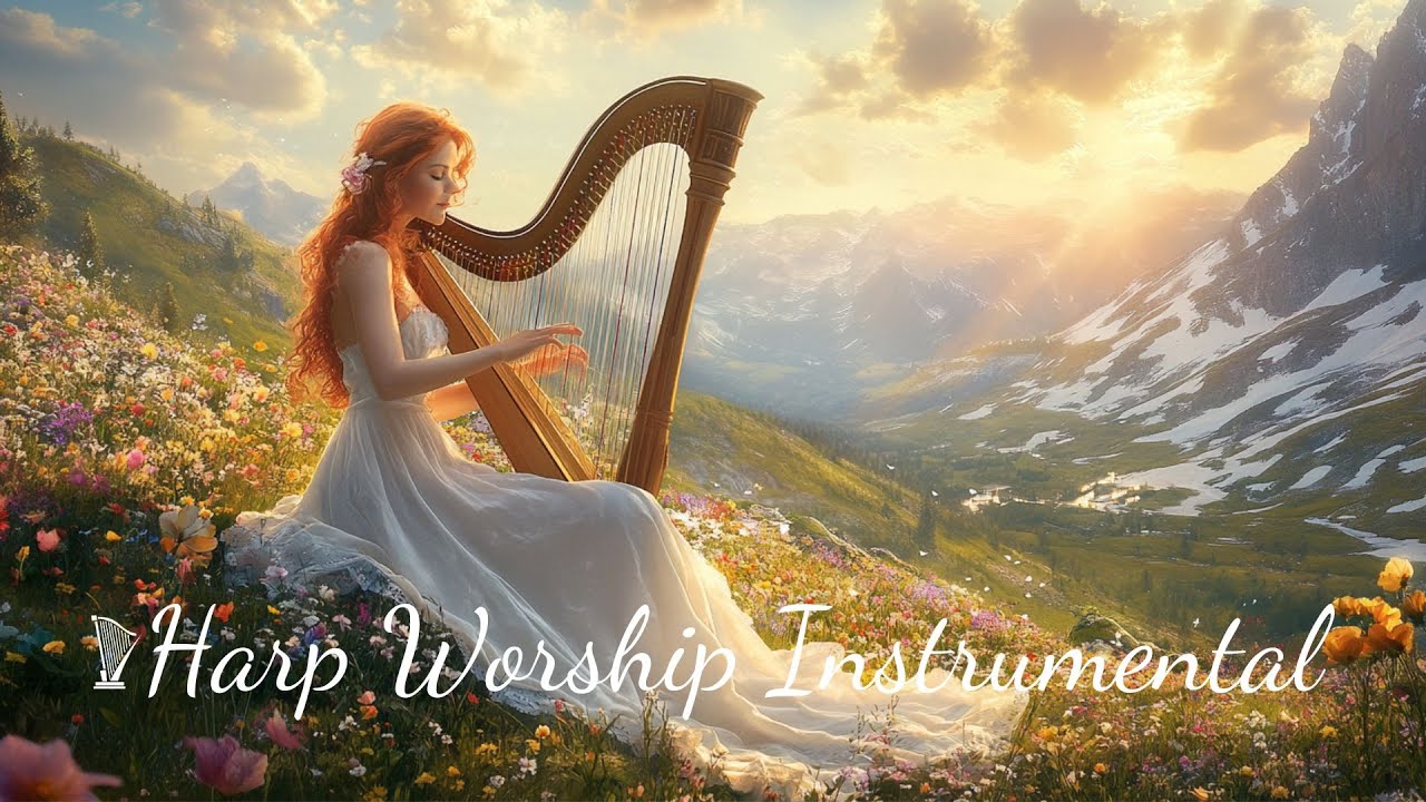 Mystic Dawn | Celestial Harp Melodies - Soothing Meditation Music for ...