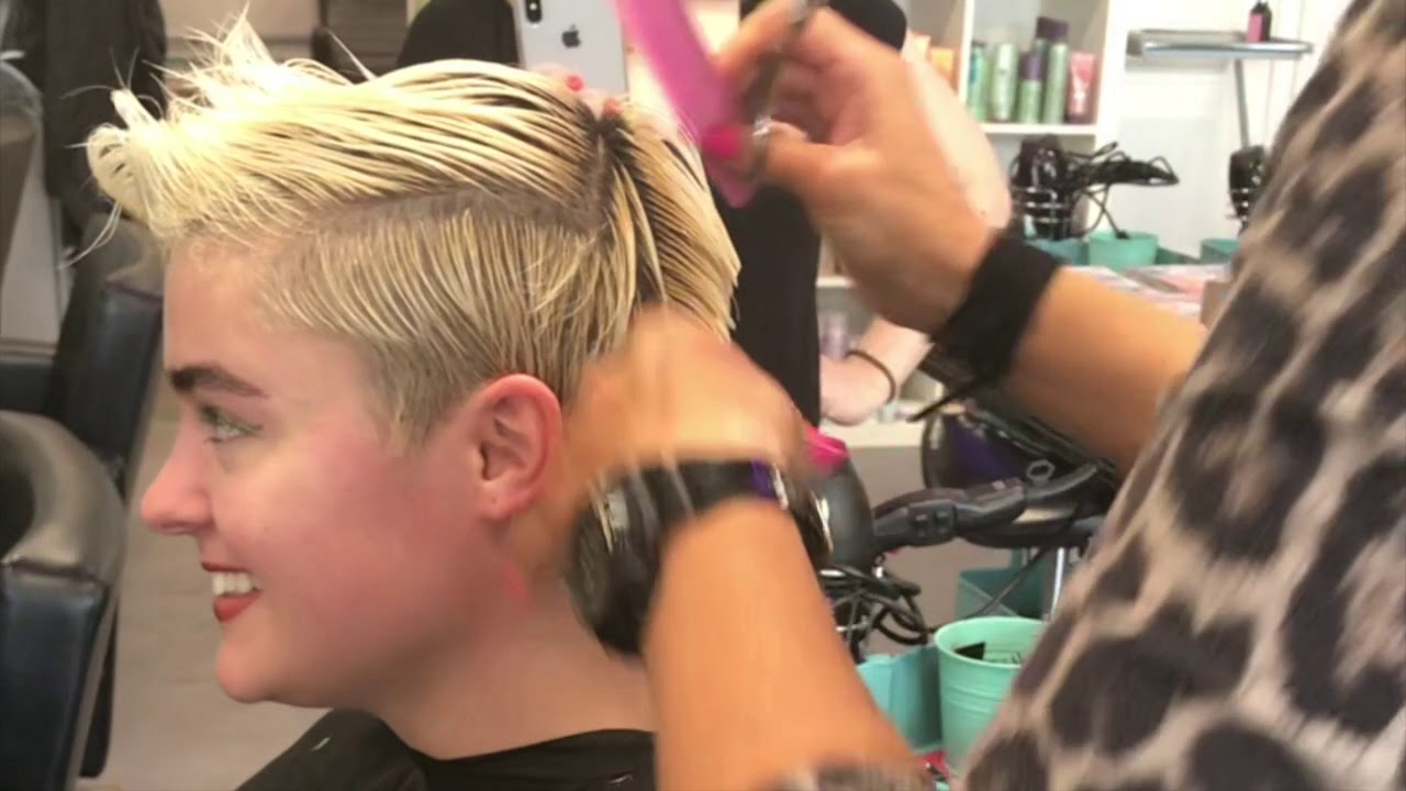 Learn a Basic Pixie Cut - YouTube