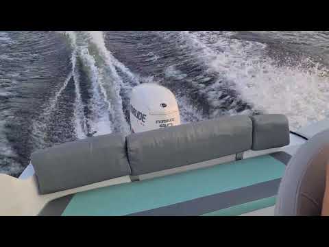 Darmar 575 met een Evinrude E-TEC 90 PK - YouTube